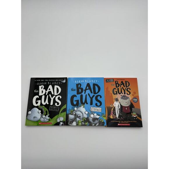 Accents | The Bad Guys In Alien Vs Bad Guys 4 6 The Movie Novel | Poshmark